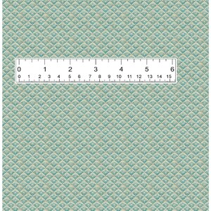 Mermaid Scale Wave Pattern Wallpaper Printable Dollhouse Distressed ...