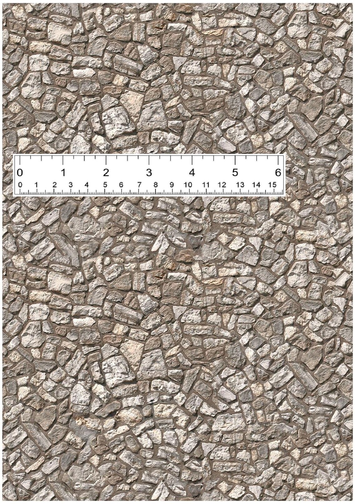 1:12 Scale Dollhouse Miniature Wall Cladding Stone Seamless DIGITAL ...