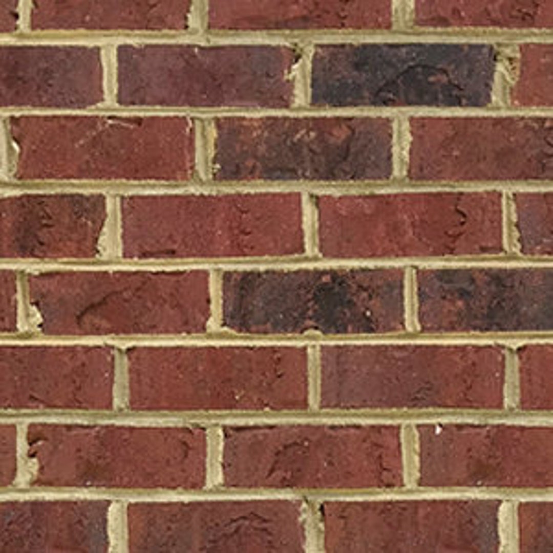 Brick Printable Dolls House Red Brick Wall Printable 12th 18th 24th ...