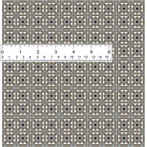 Victorian Era Floor Tiles 3 Printable Sheets for 1/6 & 1/12 Scale ...