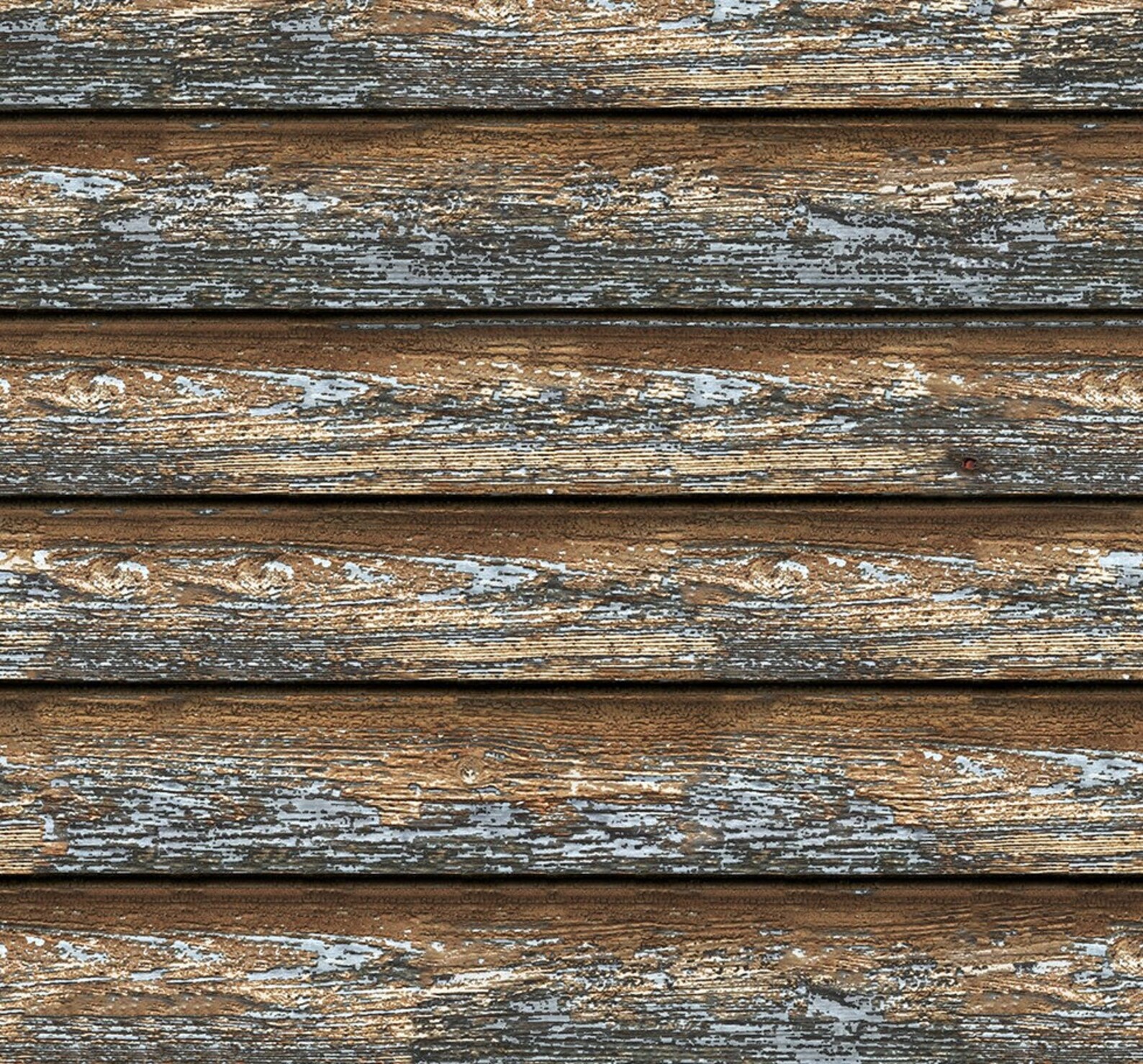 1/6 1/12 1/24 Dollhouse Mini Old Dirty Brown Exterior Wall Wood ...