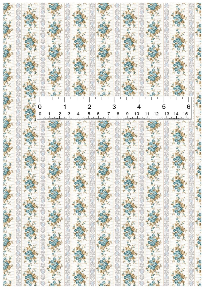 1/6 1/12 Mini Dollhouse Vintage Old Mat Decorative Floral and Striped ...