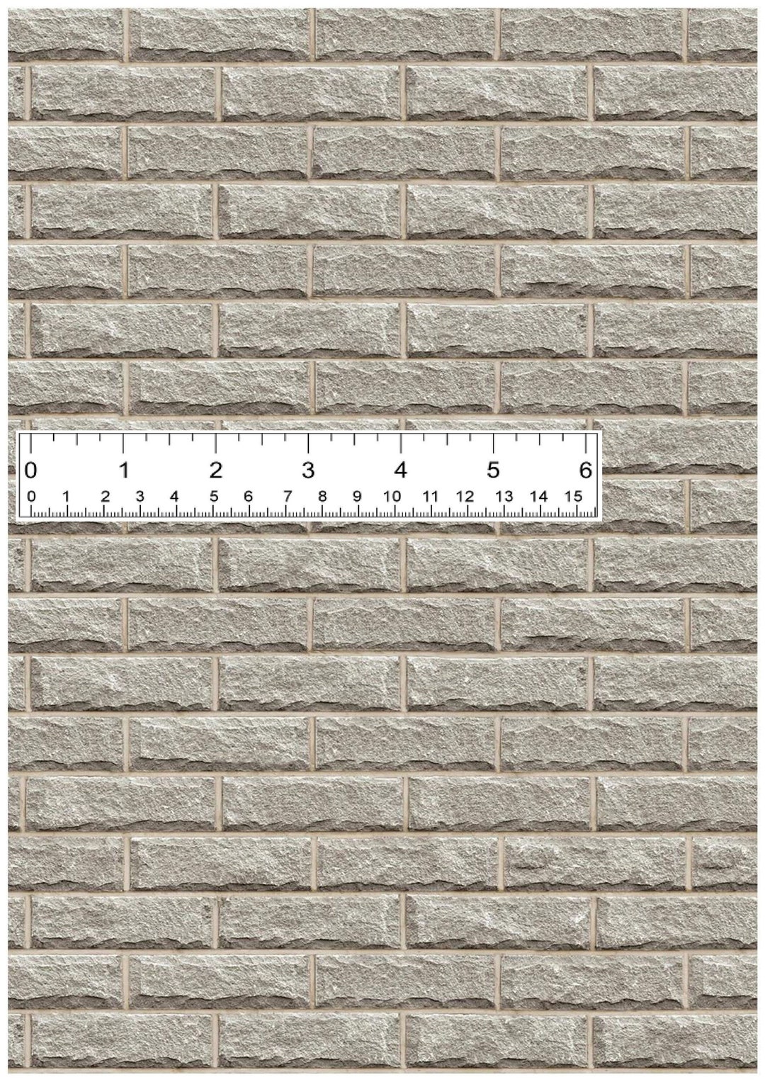 1/6&1/12 Dollhouse Wall Cladding Covering Brick Tiles Printable DIGITAL ...
