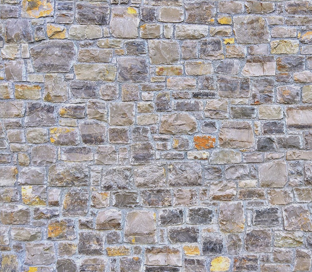 12th Old Stone Wall Printable 12th Old Outdoor Stone Wallpaper Digital ...