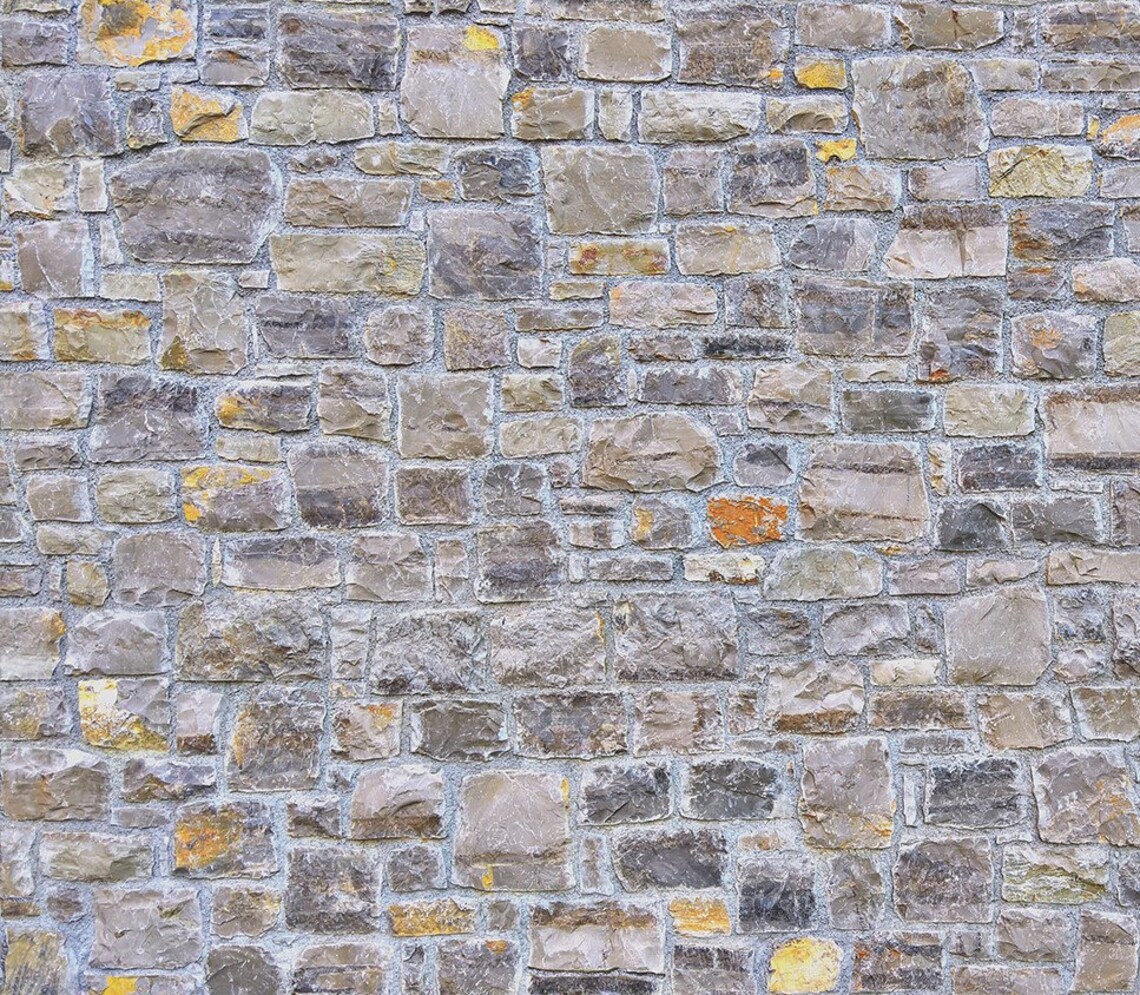 12th Old Stone Wall Printable 12th Old Outdoor Stone Wallpaper Digital ...
