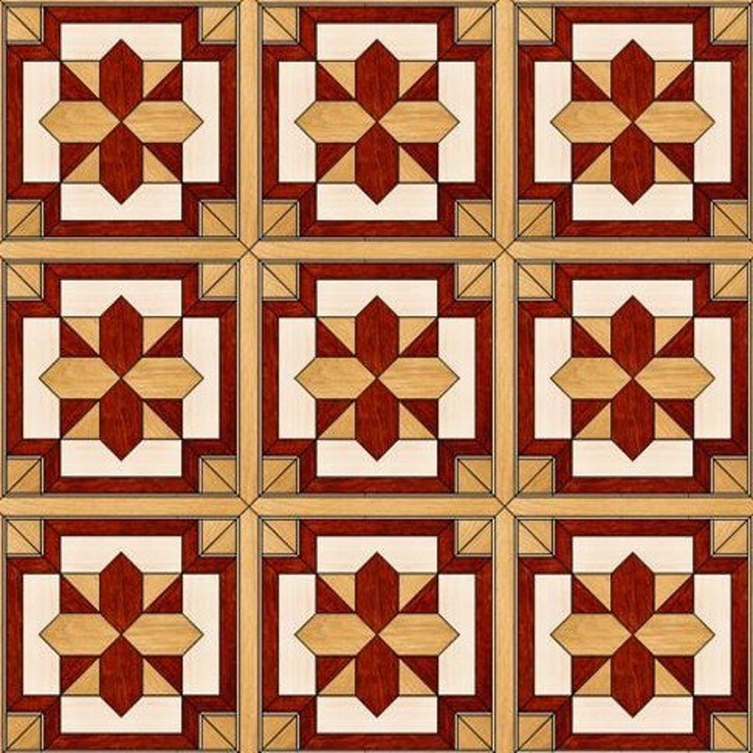 Wood Parquet Printable Pattern Parquets Printable Scale Dollhouse ...