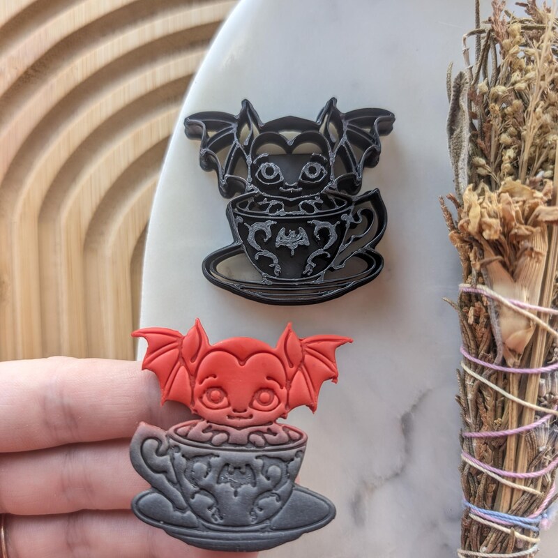 Bat Teacup - Etsy