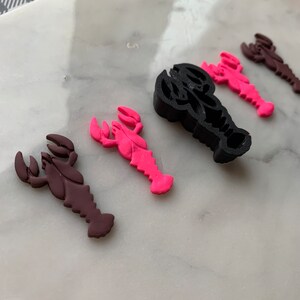 Detailed Little Crayfish Crawfish - Embossed Sharp Cutter for Clay - Etsy