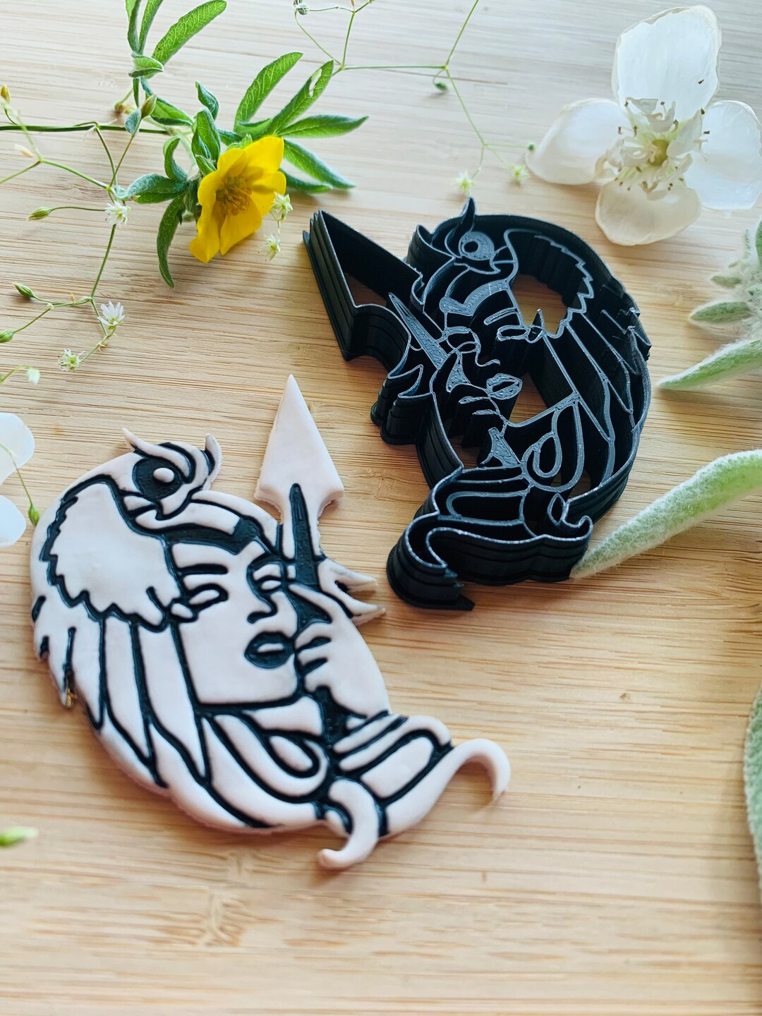 Athena Greek Goddess of Warfare and Wisdom - 3” Sharp Embossed Clay ...