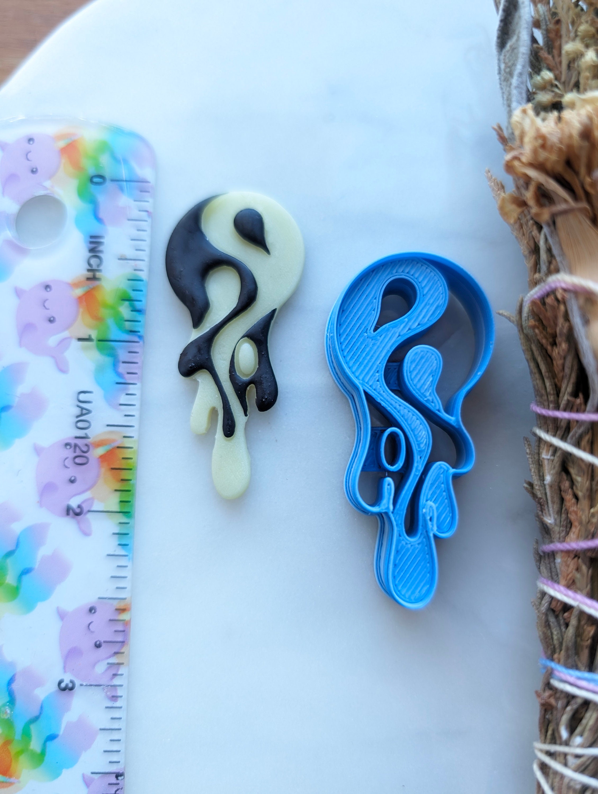 Melting Yin Yang Sharp Clay Cutter - Etsy