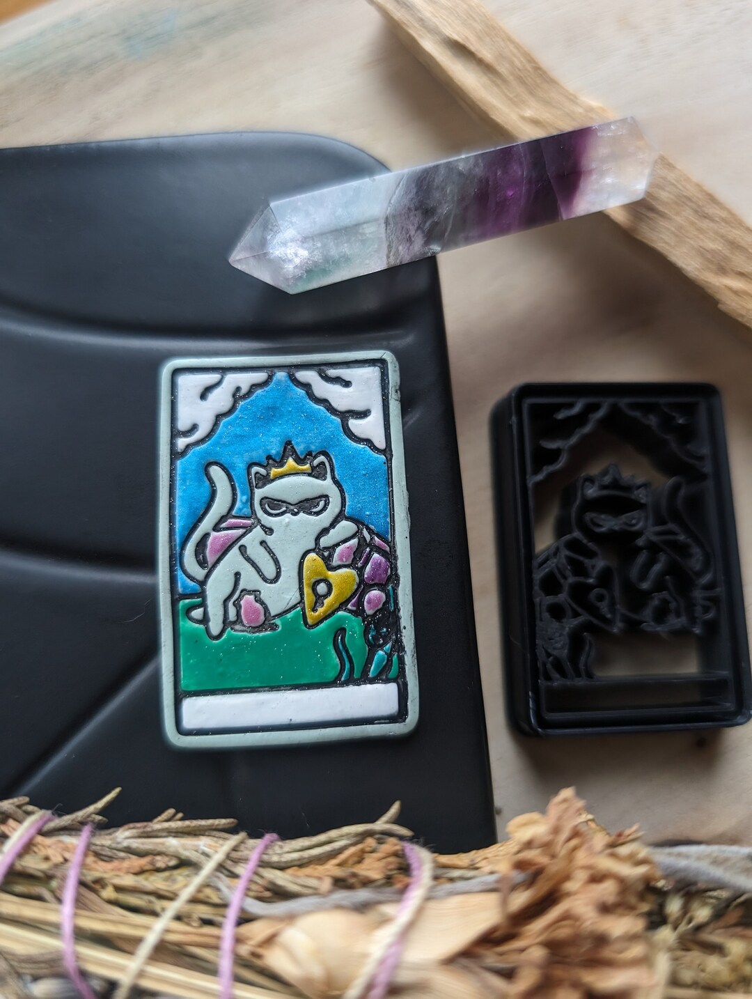 The Empress Cat Themed Tarot Card Sharp Clay Cutter - Etsy