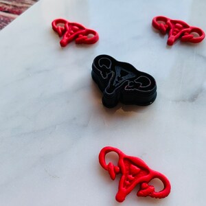 Floral Uterus With Cutouts Sharp Polymer Clay Cutter With Detailed ...