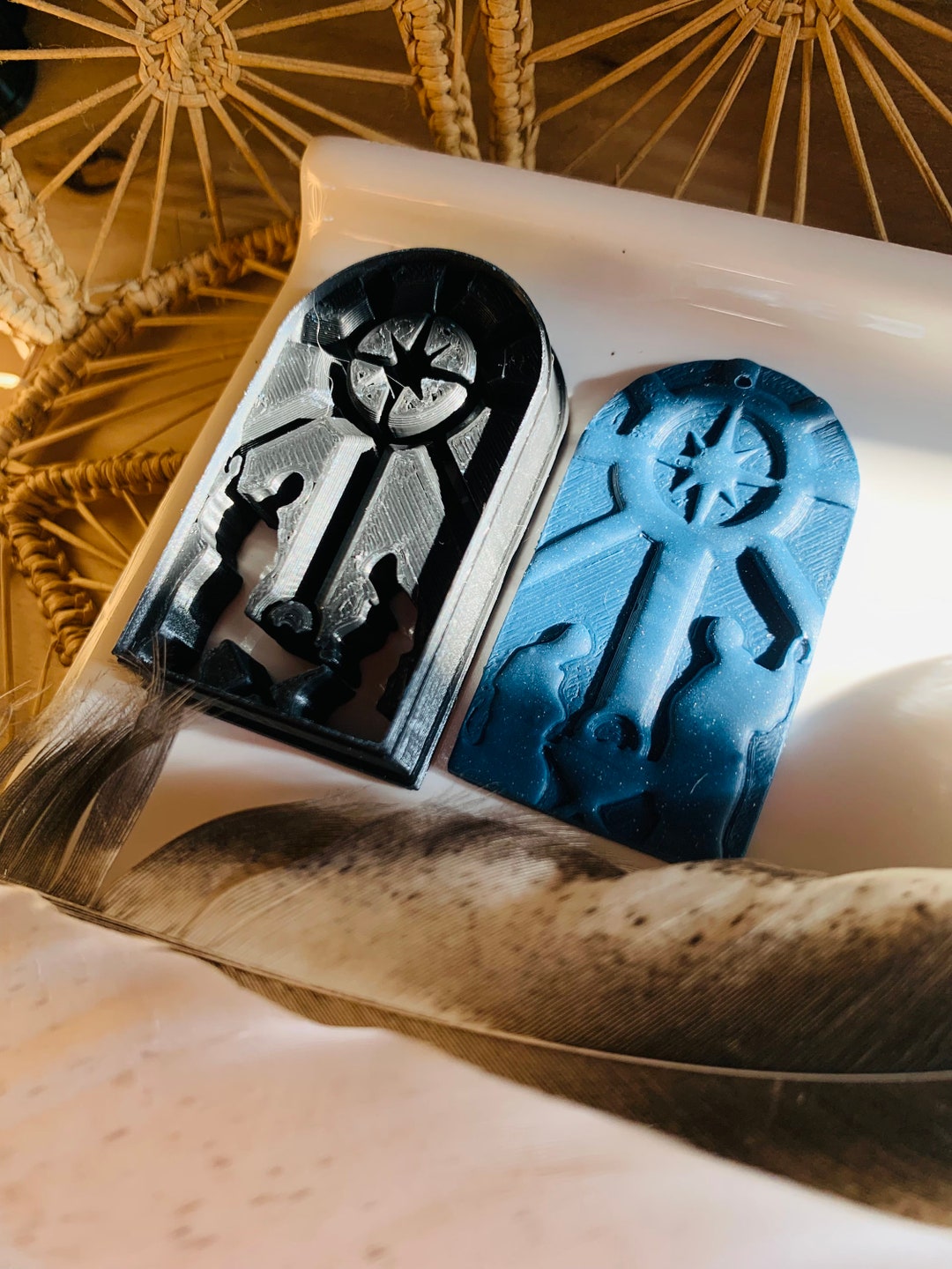 Nativity Scene in Arch With Star Burst Embossed Sharp Cutter for Clay ...