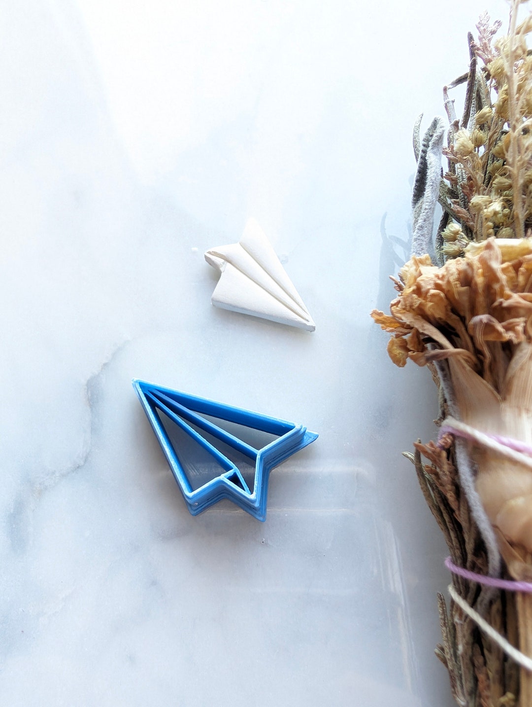 Mini Paper Airplane Sharp Clay Cutter - Etsy
