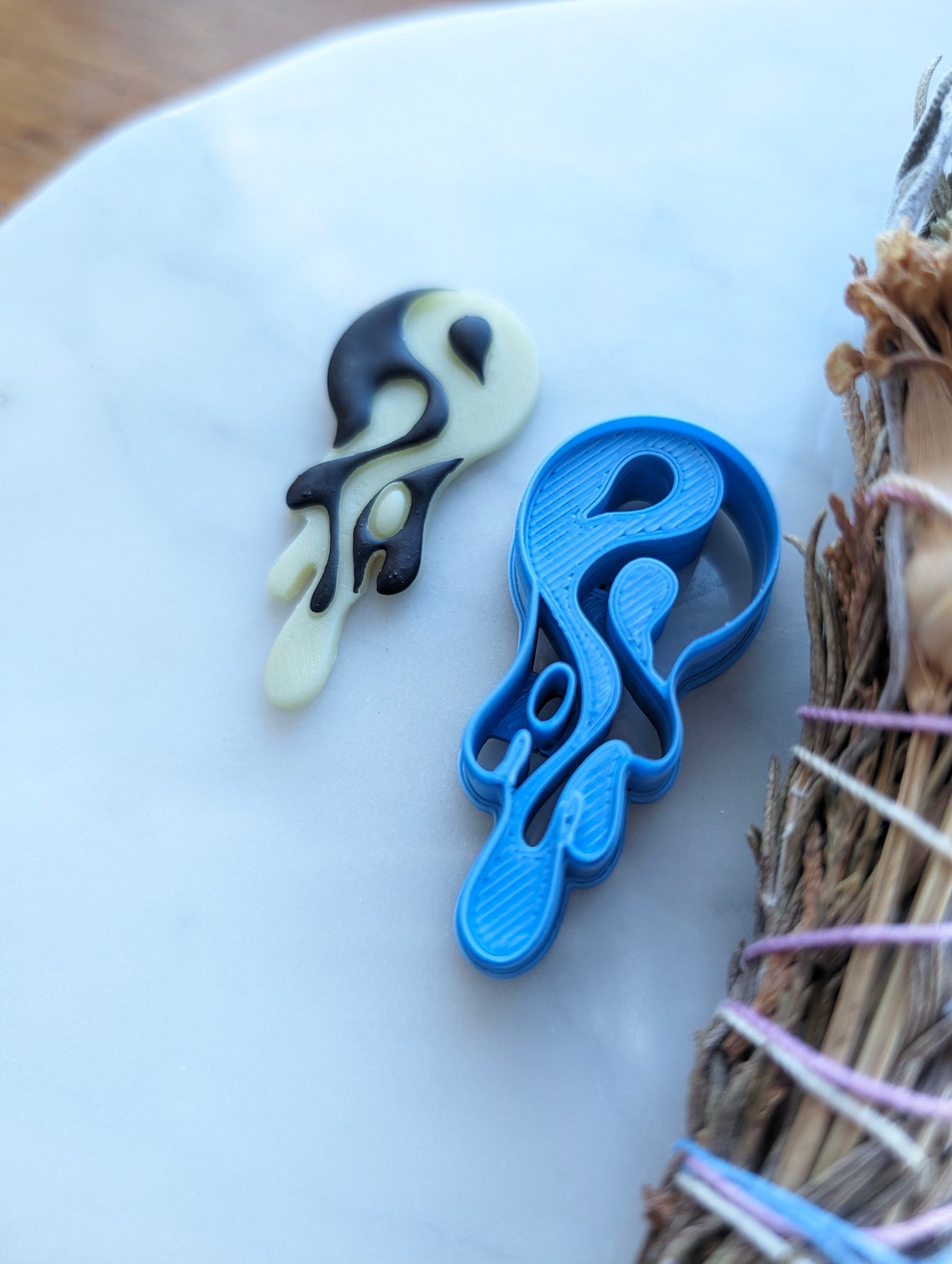 Melting Yin Yang Sharp Clay Cutter - Etsy