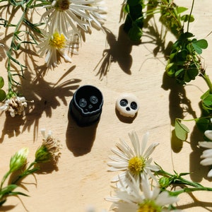 Micro Sized Chibi Skull Sharp Clay Cutter - Etsy