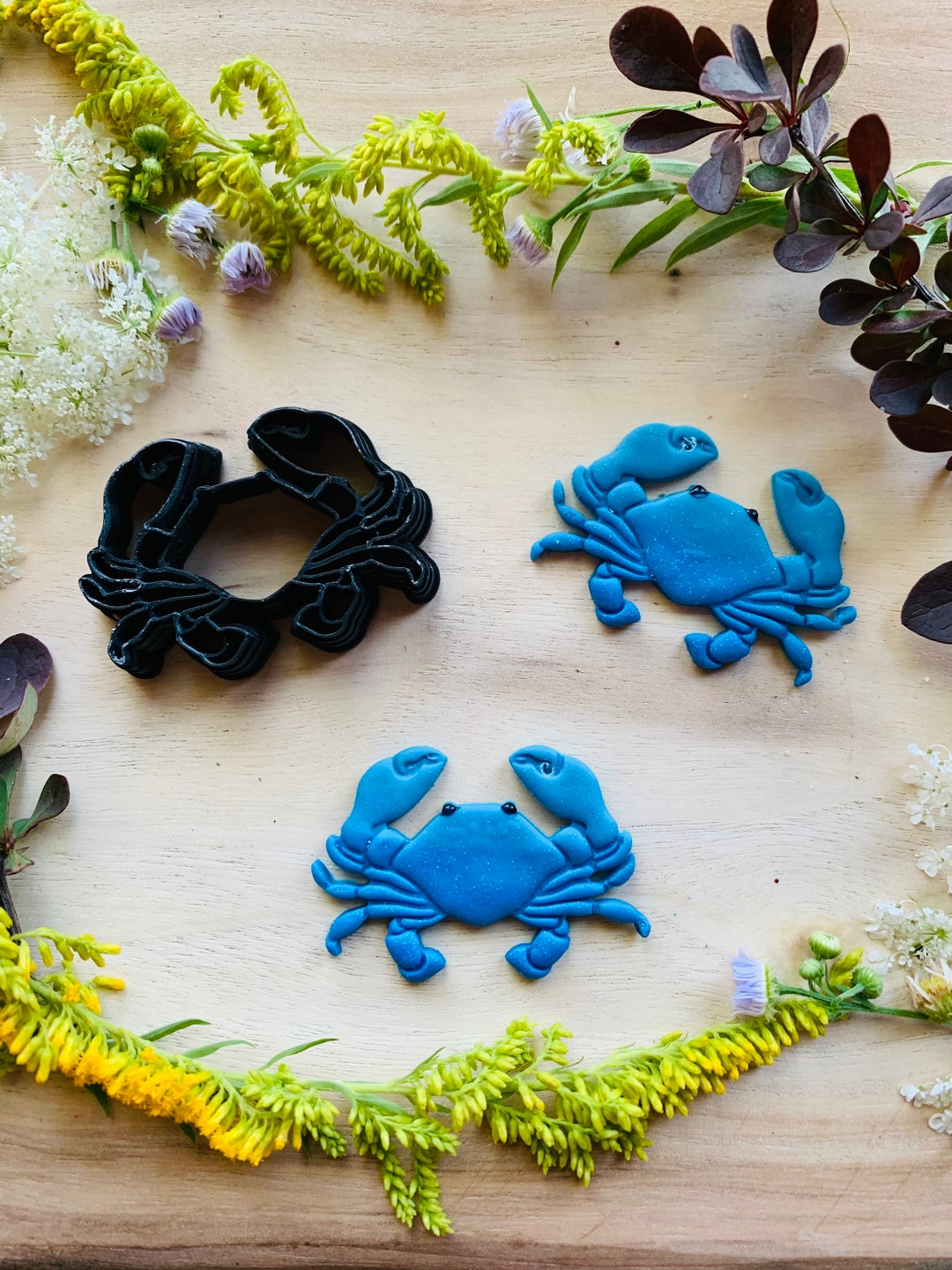 Detailed Large Crab Sharp Clay Cutter - Etsy