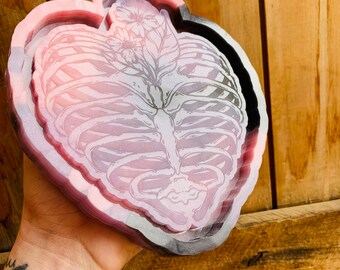 Rib Cage Mold - Etsy