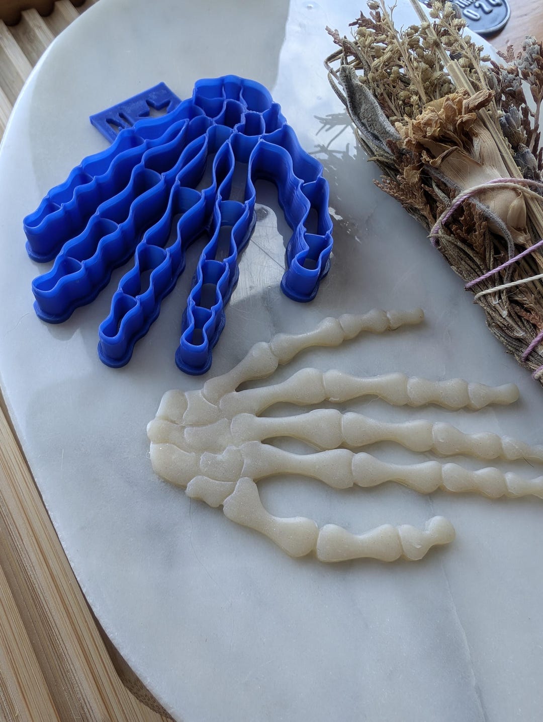 Extra Large Skeletal Boney Hand Sharp Clay Cutter - Etsy