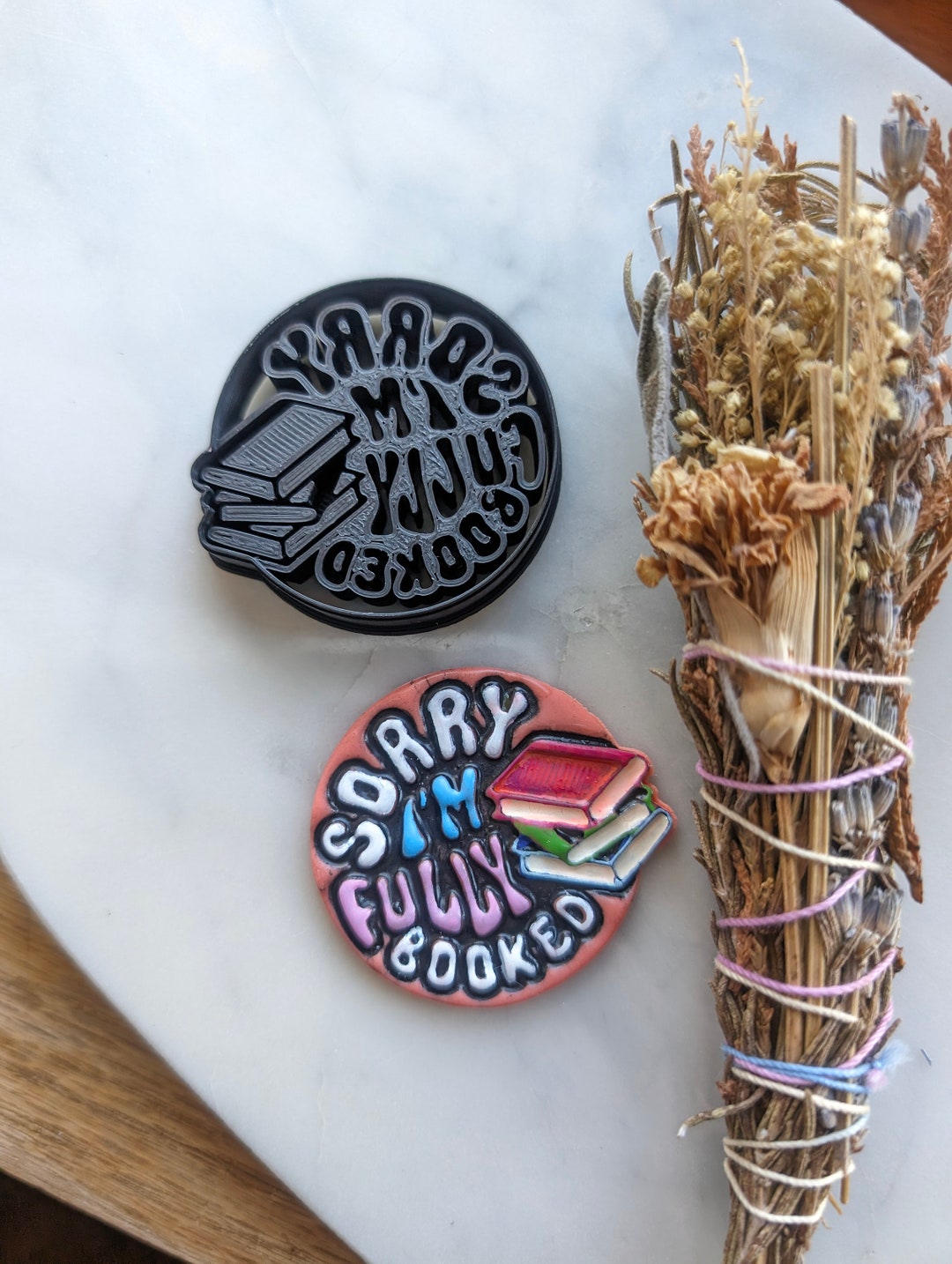 Sorry I'm Fully Booked Sharp Clay Cutter - Etsy