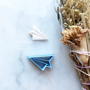 Mini Paper Airplane Sharp Clay Cutter - Etsy