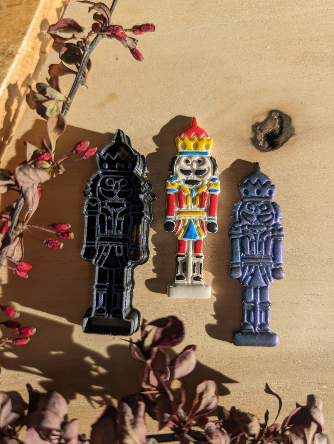 Nutcracker Embossed Sharp Clay Cutter - Etsy