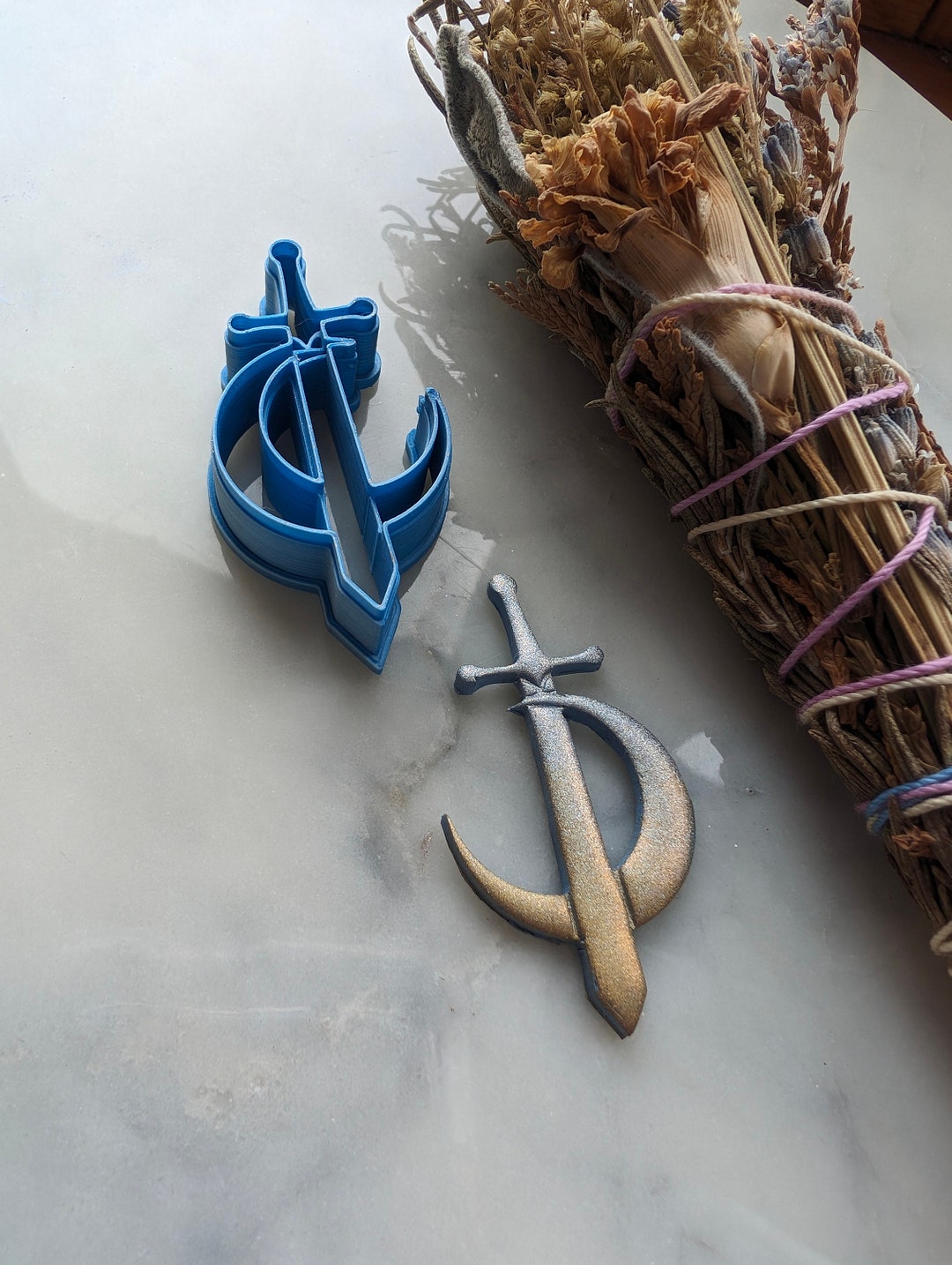 Sword and Crescent Moon Sharp Clay Cutter - Etsy