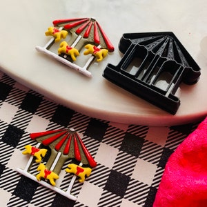 Carnival Carousel and Horses Clay Cutter - Advanced Design - Precision ...