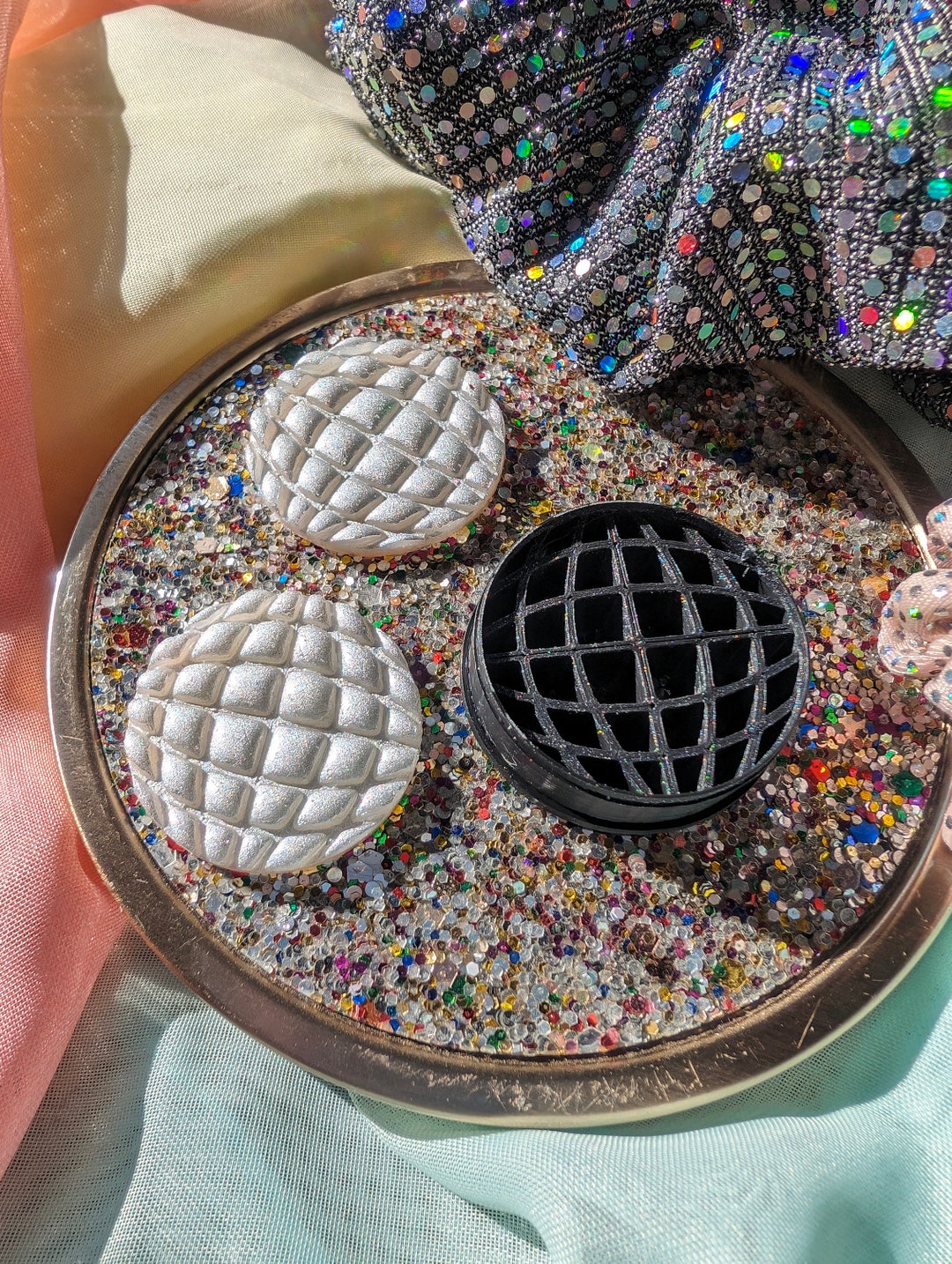 Basic Disco Ball Earring Sharp Clay Cutter - Etsy