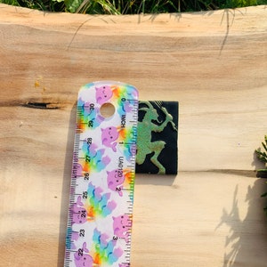 Inverted Mirrored Pair of Krampus Silhouettes Embossed Sharp Clay ...