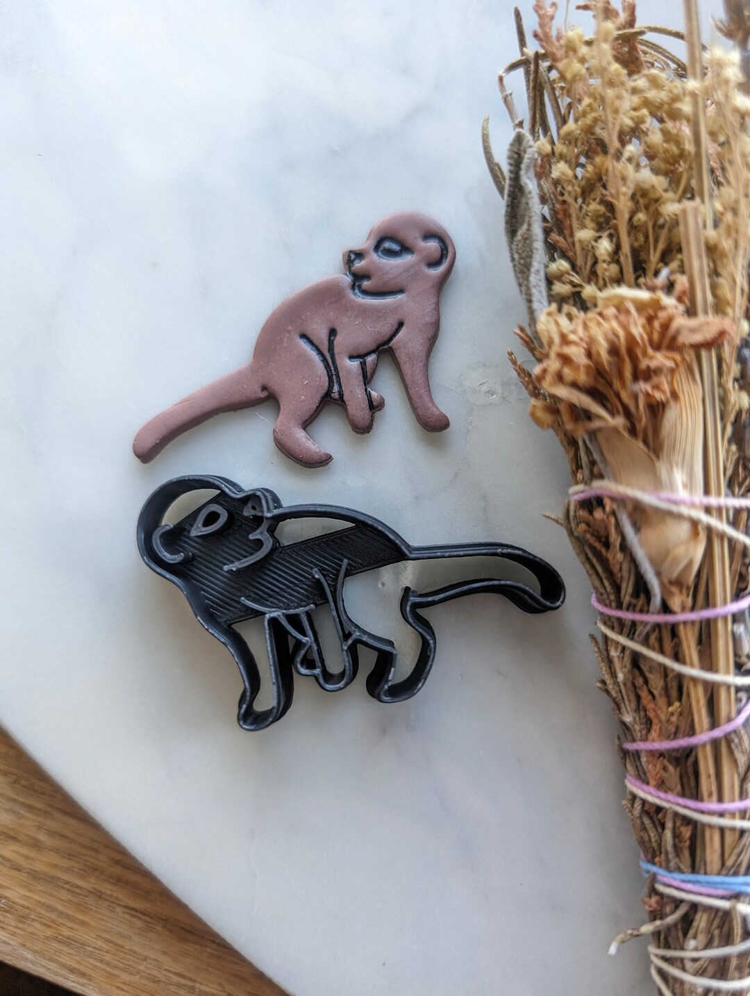 Creature Like Weasel Meerkat Monkey Otter Sharp Clay Cutter - Etsy