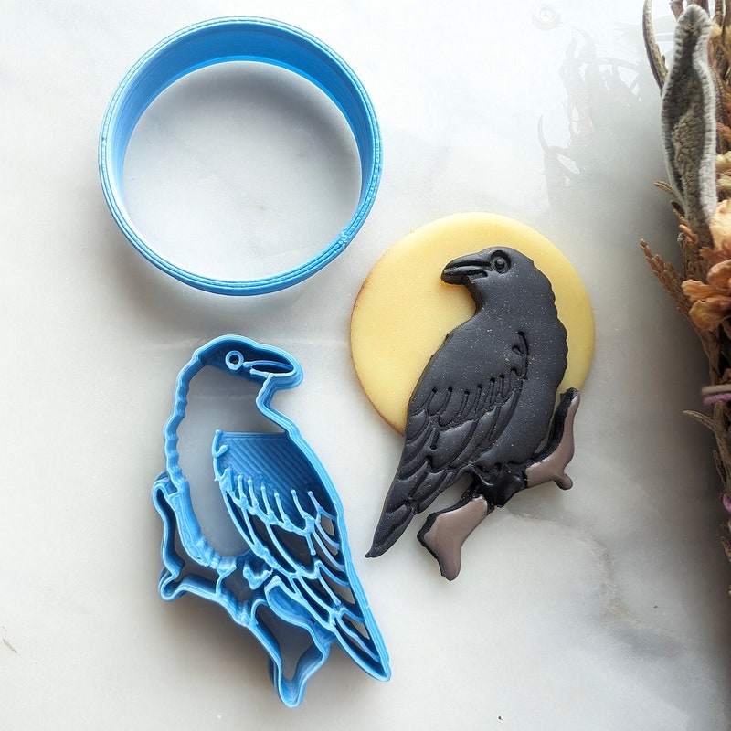 Earring Raven Moulds - Etsy