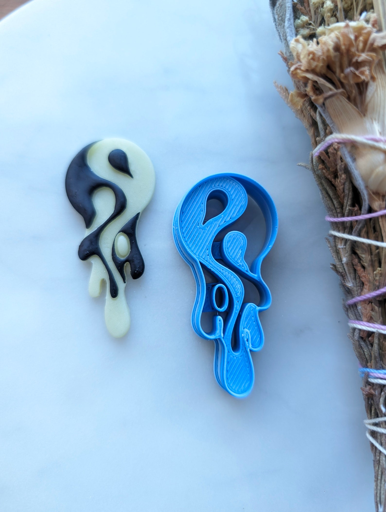 Melting Yin Yang Sharp Clay Cutter - Etsy