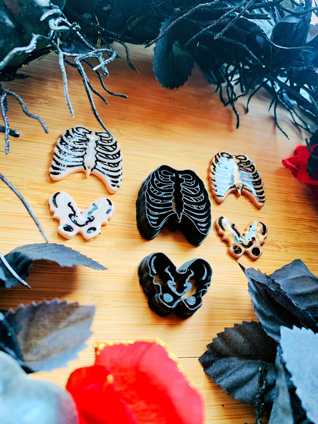 Two-piece Skeletal Ribcage and Hip Pelvis Bone Sharp Clay Cutter - Etsy