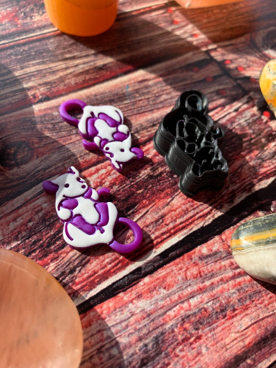 Rat or Mouse With Curled Tail - Embossed Sharp Clay Cutter - Etsy