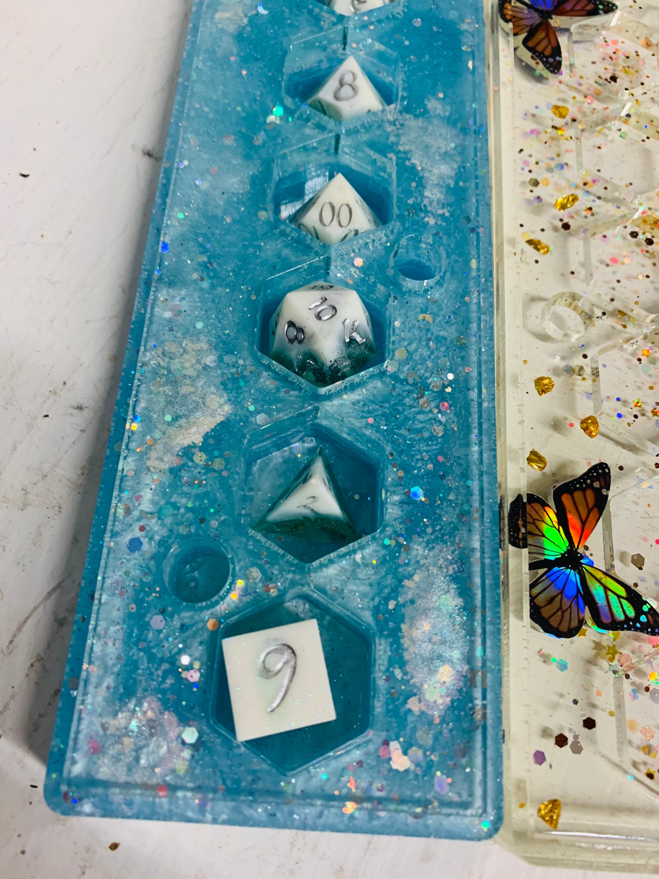 Large Rectangular Dice Box With Lid Silicone Mold - Etsy