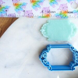 Filigree Rectangle Frame 3 Piece Sharp Clay Cutter - Etsy