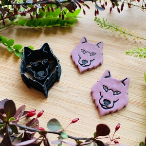 Wolf Head Front Face Sharp Clay Cutter - Etsy