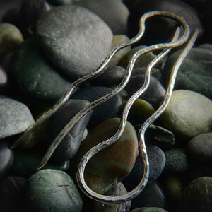 Pretty Polly— Sterling Silver Hair Pins - Etsy