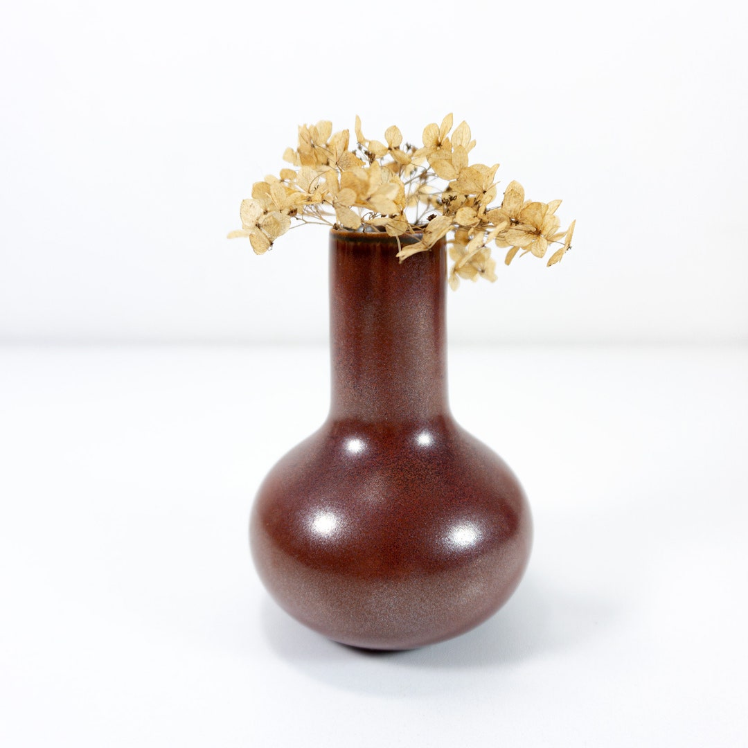 1970s THOMAS Germany MIDCENTURY TABLEWARE 'kiruna Brown', Vase, Reddish ...
