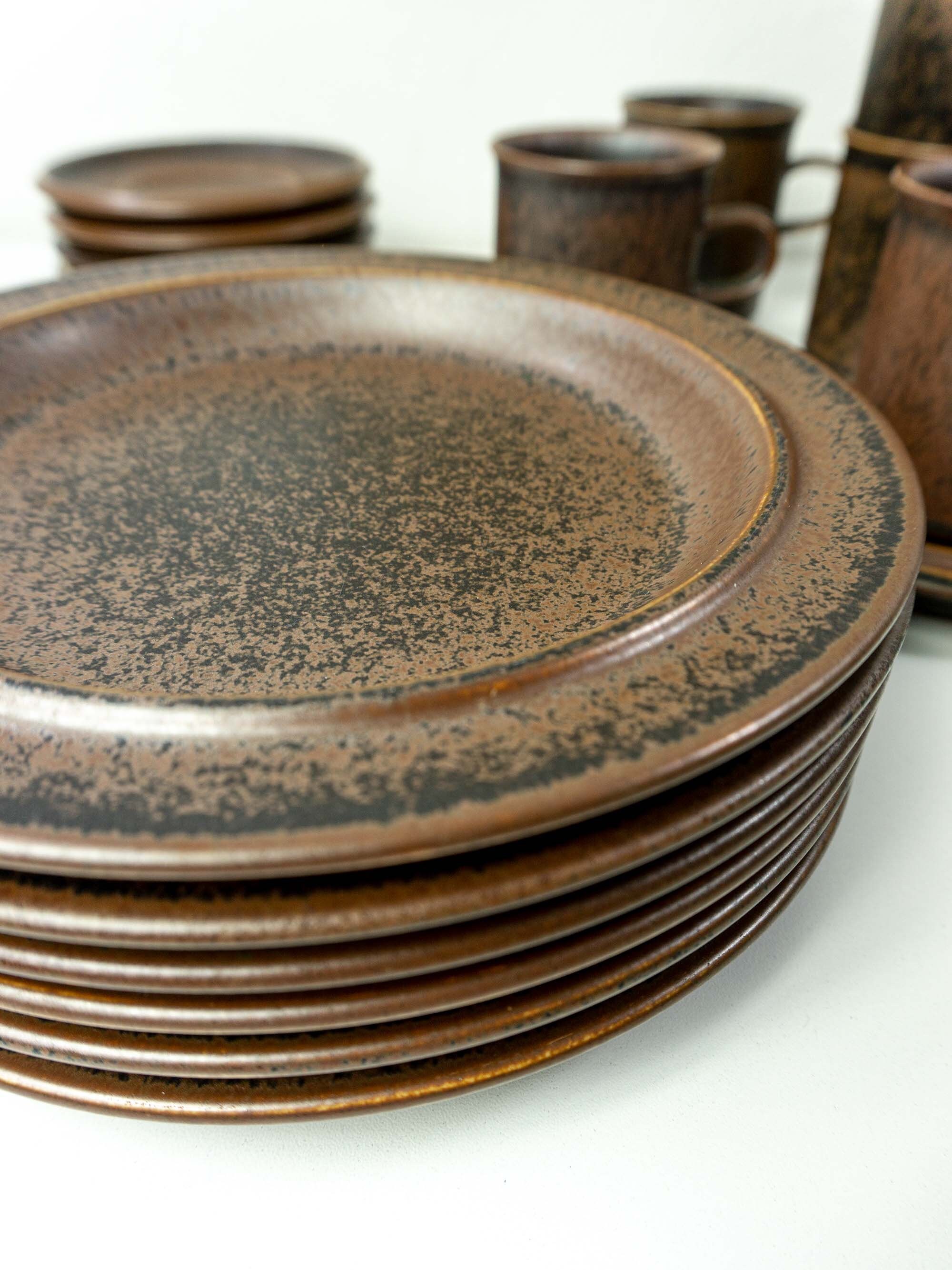 ARABIA RUSKA FINLAND Coffee Set Tableware for 6 Persons Cup - Etsy