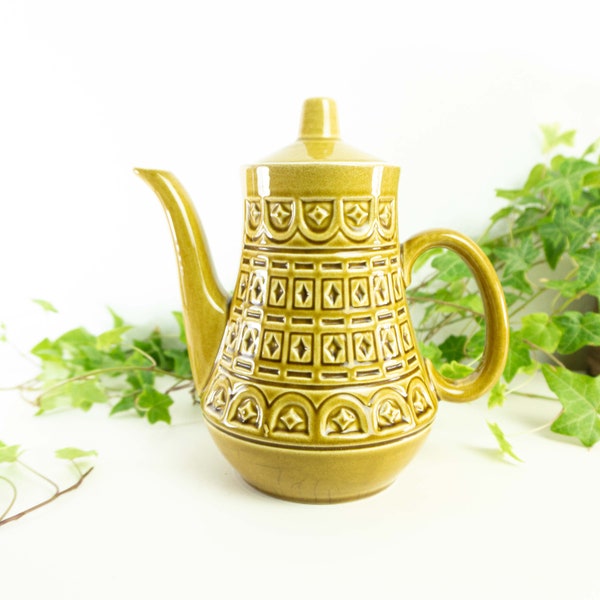 Mustard Tea Pot - Etsy