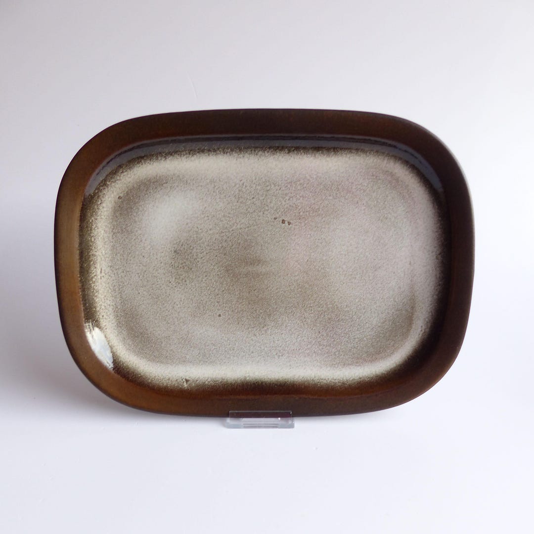 1970s Ceramic PLATTER Serving PLATE by CERAMANO, Midcentury-modern ...