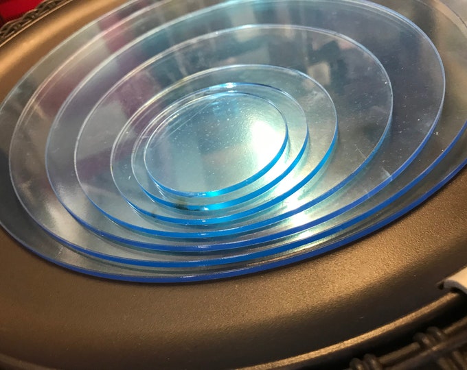 Laser Cut Plastic Circles Acrylic Discs in Perspex - Etsy