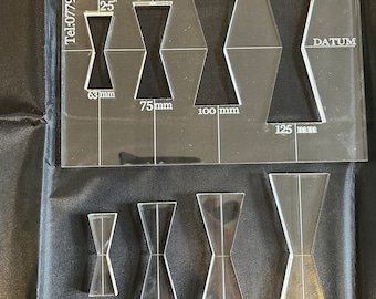 Bow Tie Inlay Template Kit - Etsy