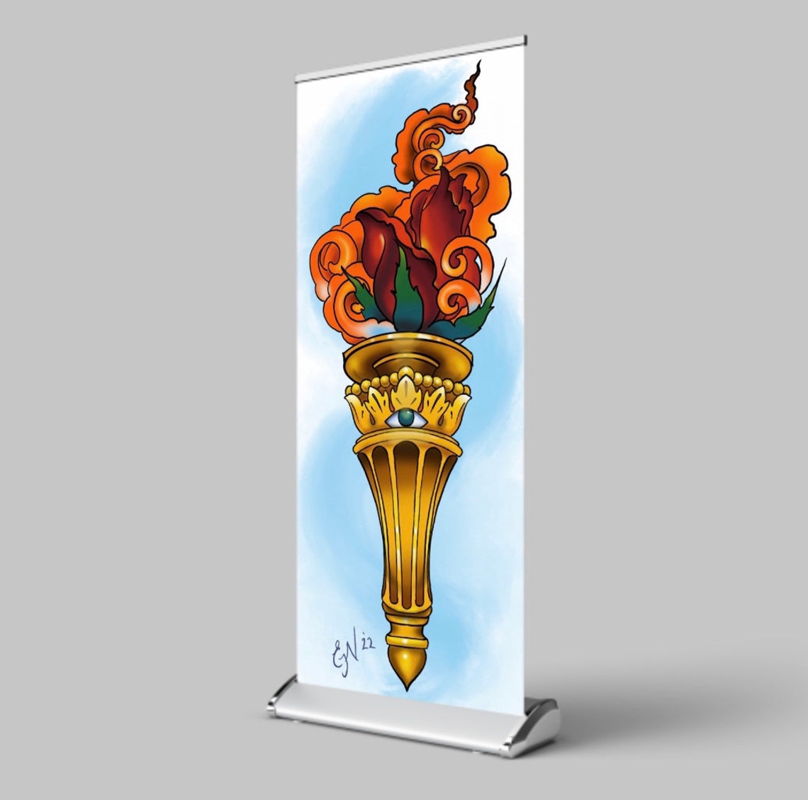 Blazing Torch - Etsy