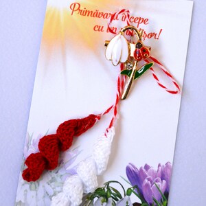 Romania Traditional Martisor. Martisoare Moldova. Martenitsa. Baba ...