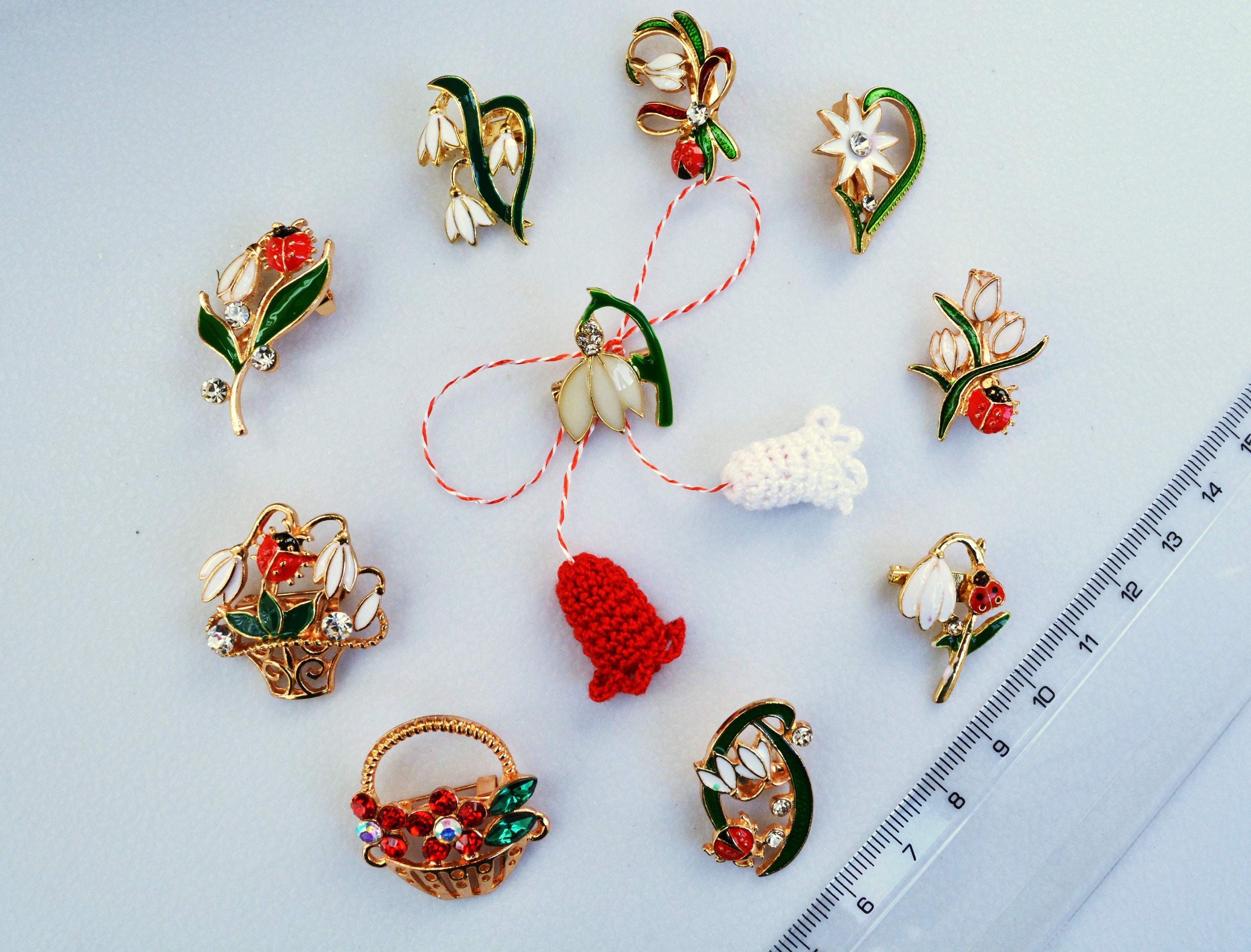 Martenitsa. Martisoare Romania. Martisor. Martisoare Snur. Handmade ...