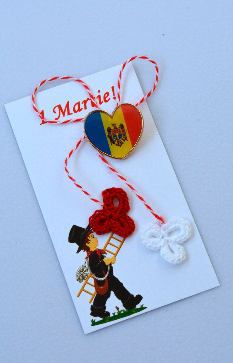 Martisor Moldova National Flag. Tricolor. Romania, Moldova Traditional ...