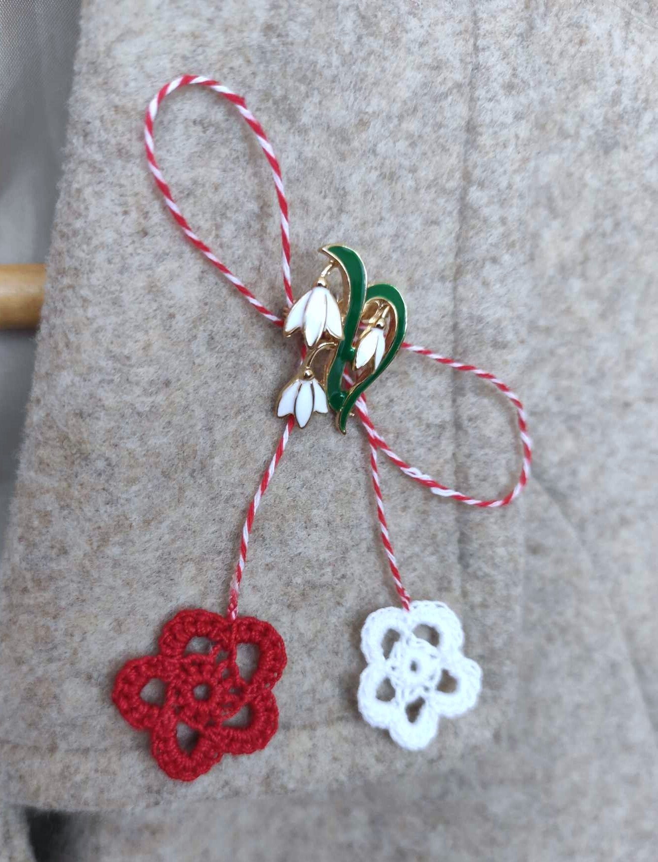 2024 Martisoare. Romanian Traditional Handmade Crochet Martisor ...